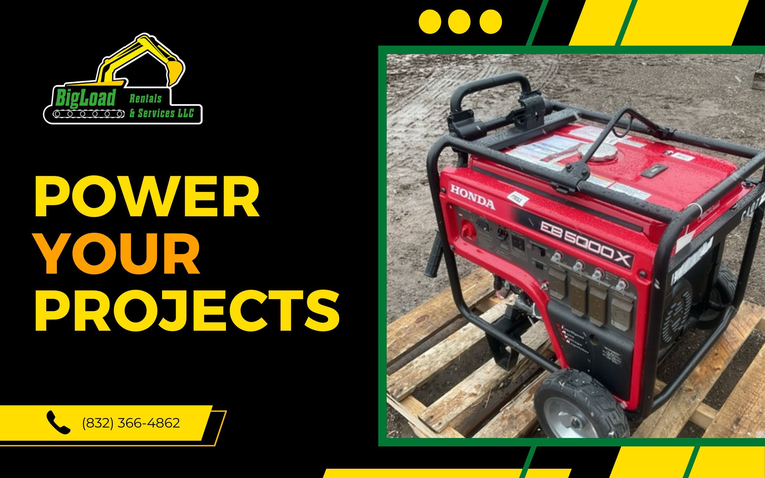 Big Load Equipment Rentals - Power Your Projects